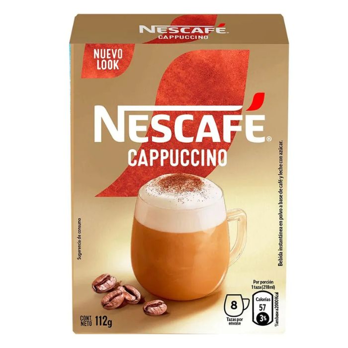 Café Nescafé Mixes Cappuccino 8 Un – Distribuidora Tango